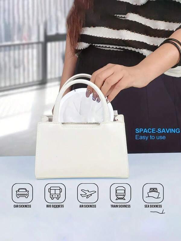 25pcs Disposable Vomiting Bag Emergency Disposal Emergency Kit Car ...