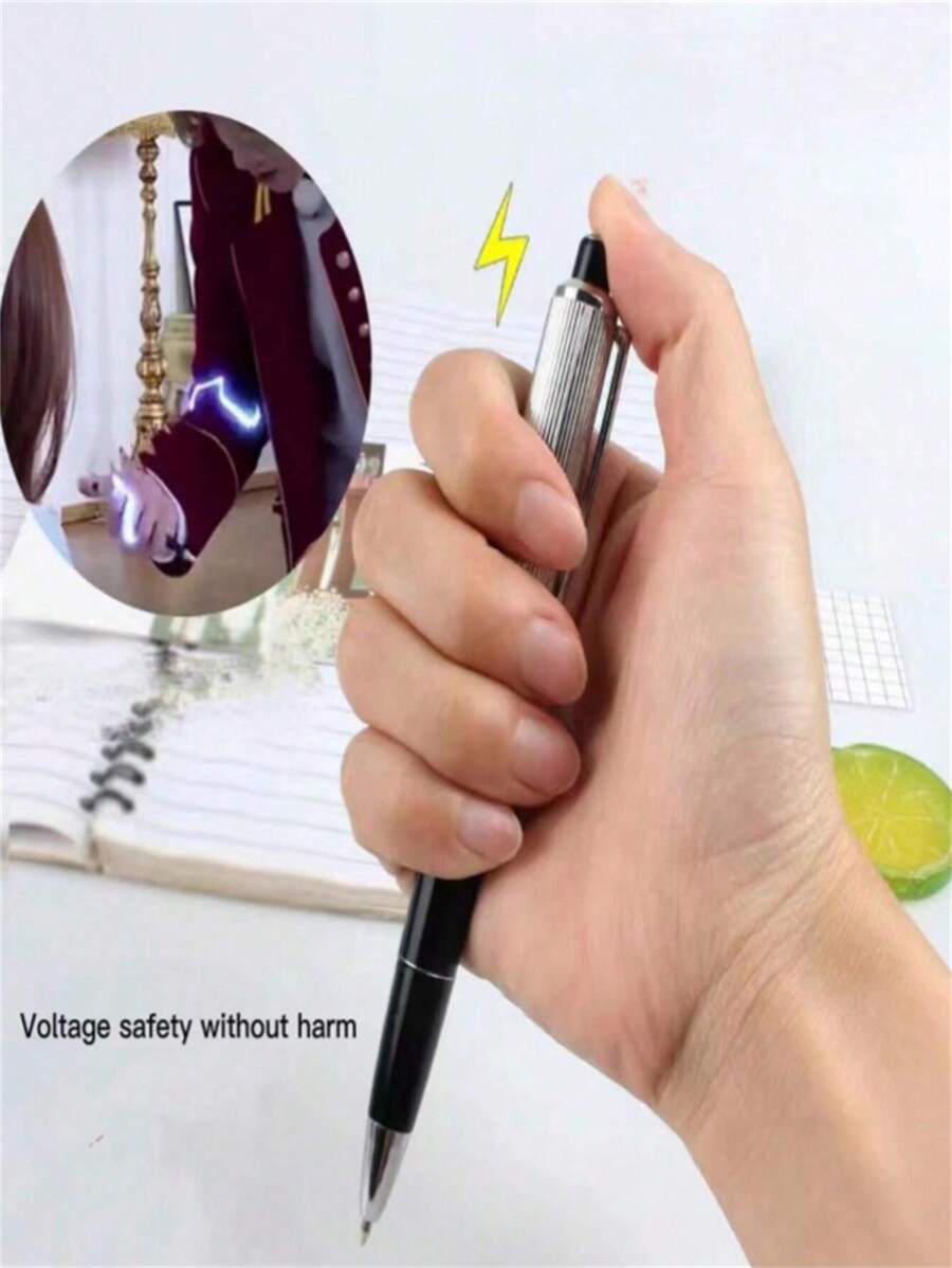 1pc Electric Shock Pen, April Fool's Day Gift, Creative Prank Toy ...