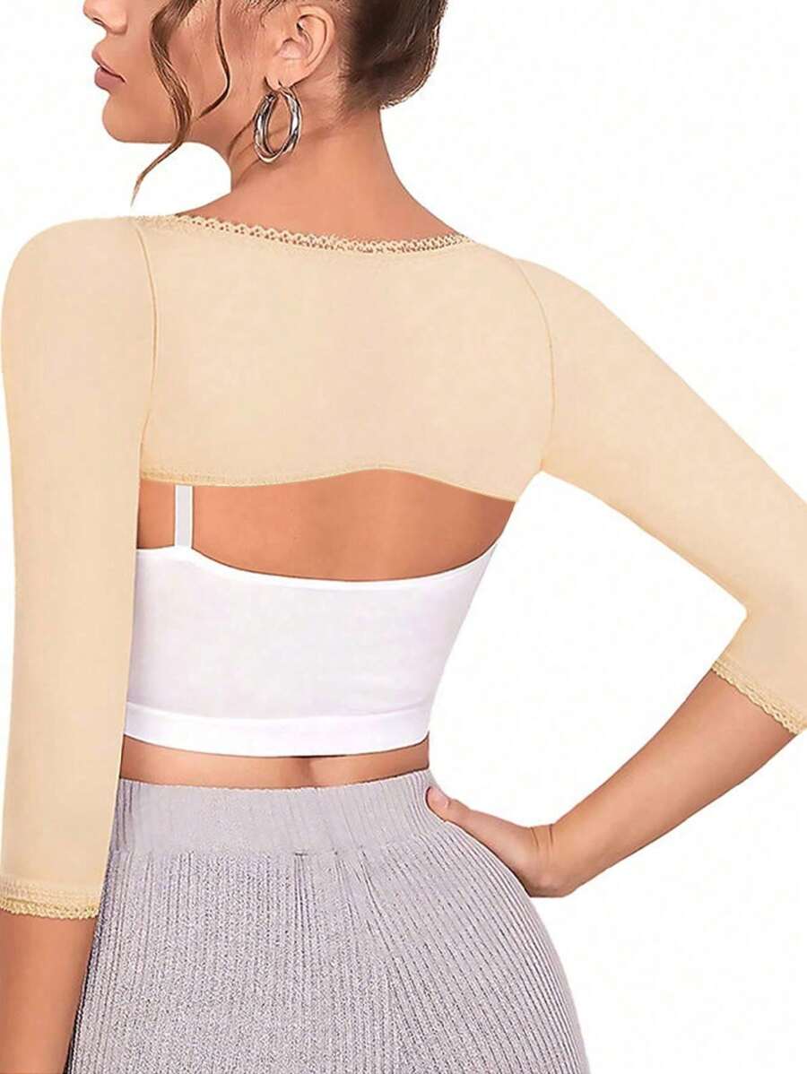 Women's Nylon Compression Arm Shaper For Slimming And Toning Arms With ...