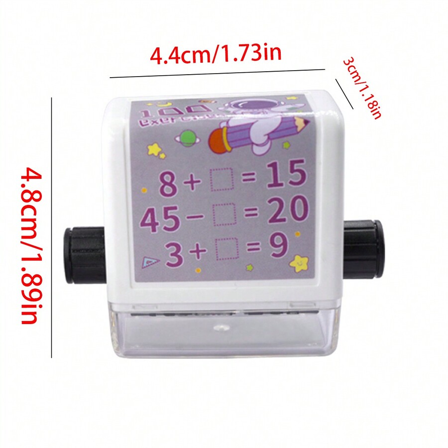 Mathematical Calculation Automatic Roller Stamp For Addition ...