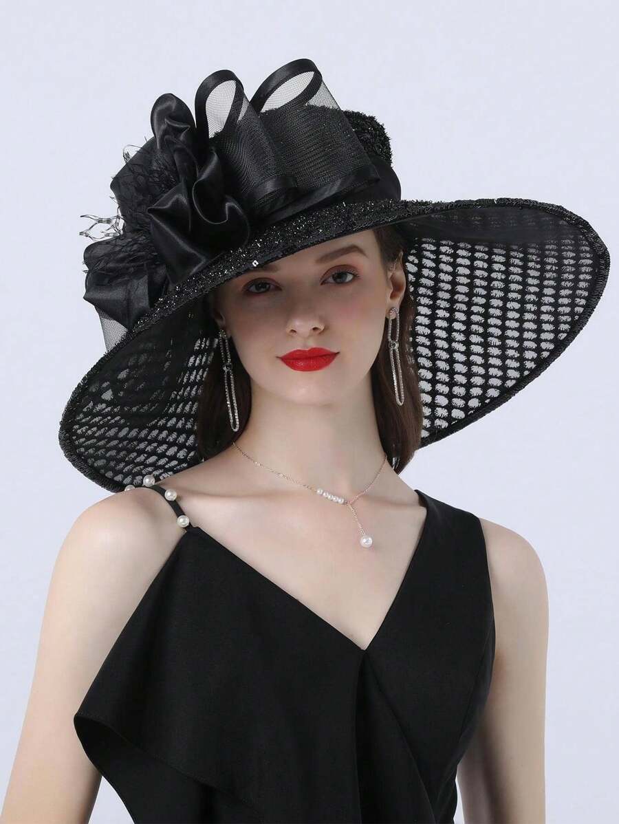Wedding Bridal Sequin Fascinator Hats Kentucky Derby Hats For Women ...