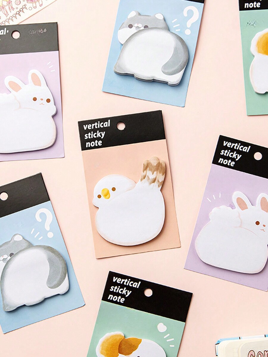1pack Rabbit Shaped Sticky Notes | SHEIN USA