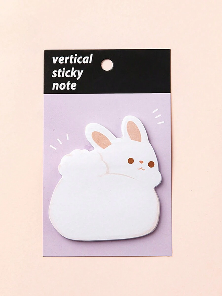 1pack Rabbit Shaped Sticky Notes | SHEIN USA