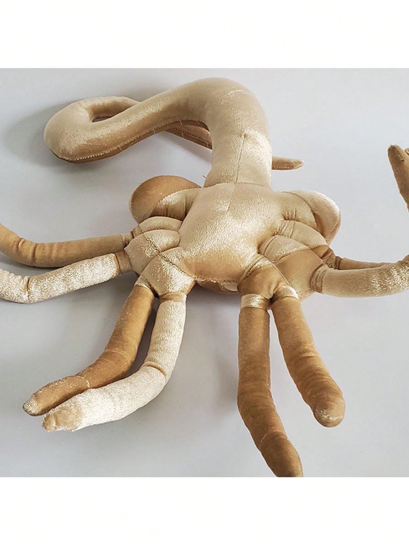 1pc Life-Like Stuffed Alien Plush Toy, With Facehugger, Chestburster ...