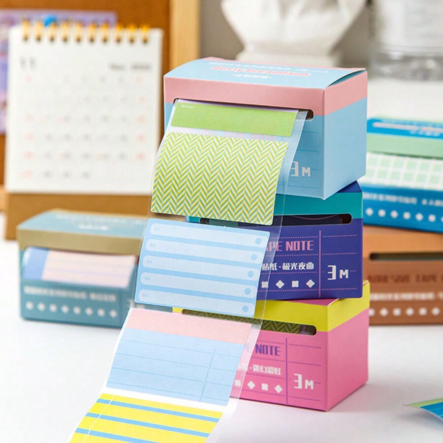 70 Sheets Full Adhesive Pull Out Memo Notes For Students To Mark Missed ...