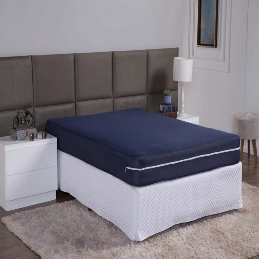 Kit Capa Colchão Casal king +2 Capas de Travesseiro Almofada Fronha ...