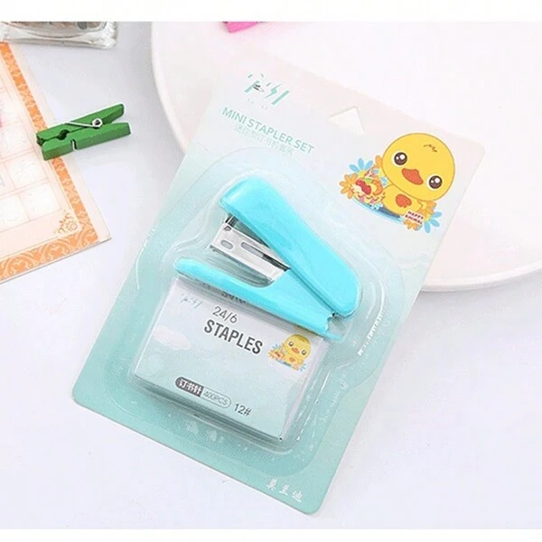 Maurandy Color Stapler Creative Office Stapler Set, Mini Stapler With ...