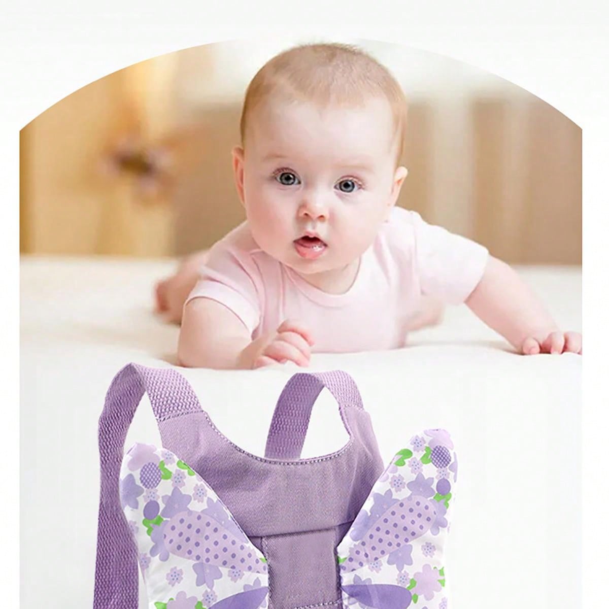 1pc Blue Angel Baby Anti-Lost Safety Harness With Leash, Toddler Anti ...