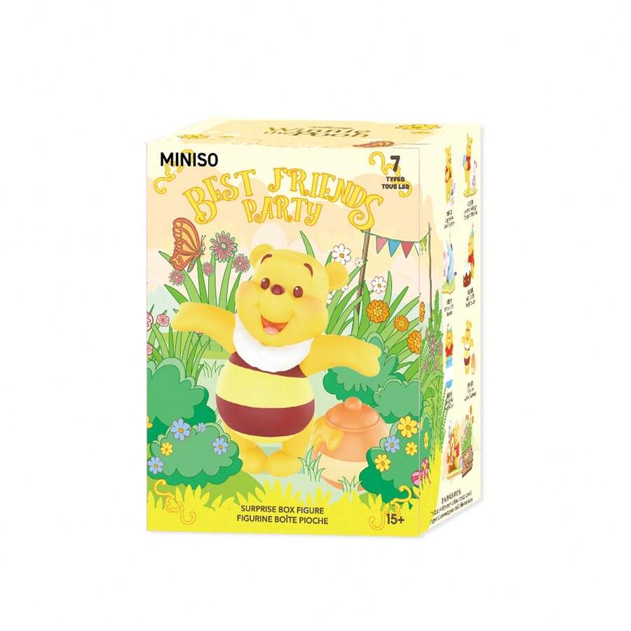 Miniso Winnie The Pooh Old Friends Party Theme Blind Box Figure 1pc ...