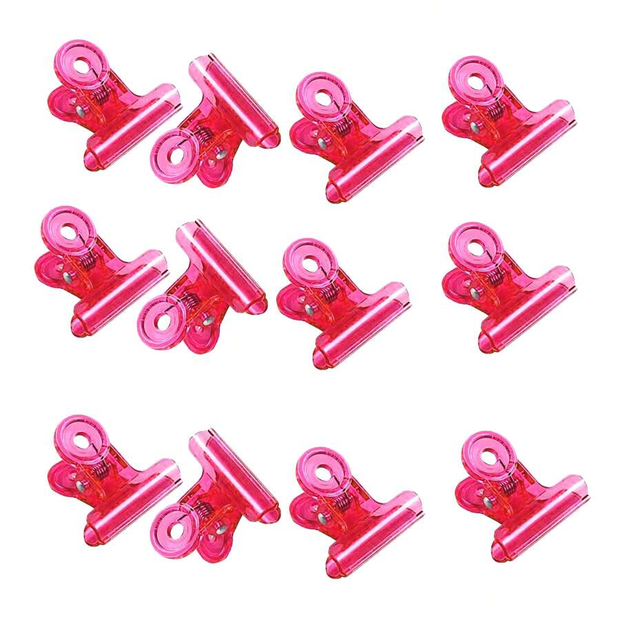 Chic & Fun Presilha plastico Colorido Unha Polygel Construção 22mm ...