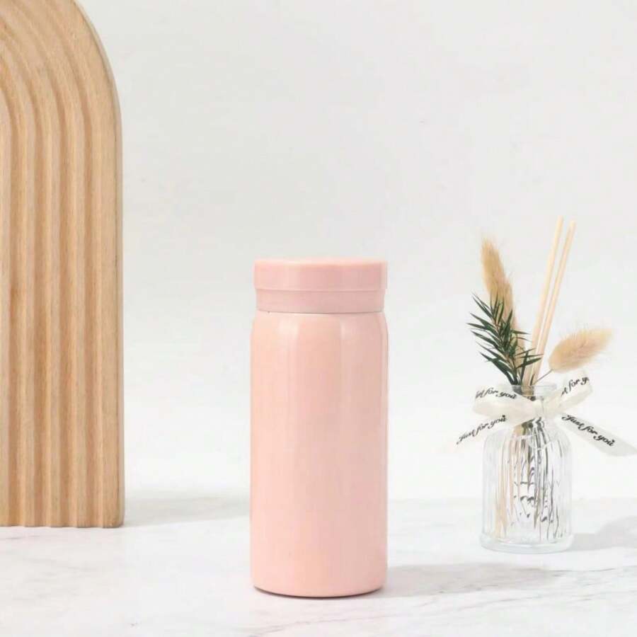 1pc Mini 316 Stainless Steel Double-Layer Insulated Mug With Small ...