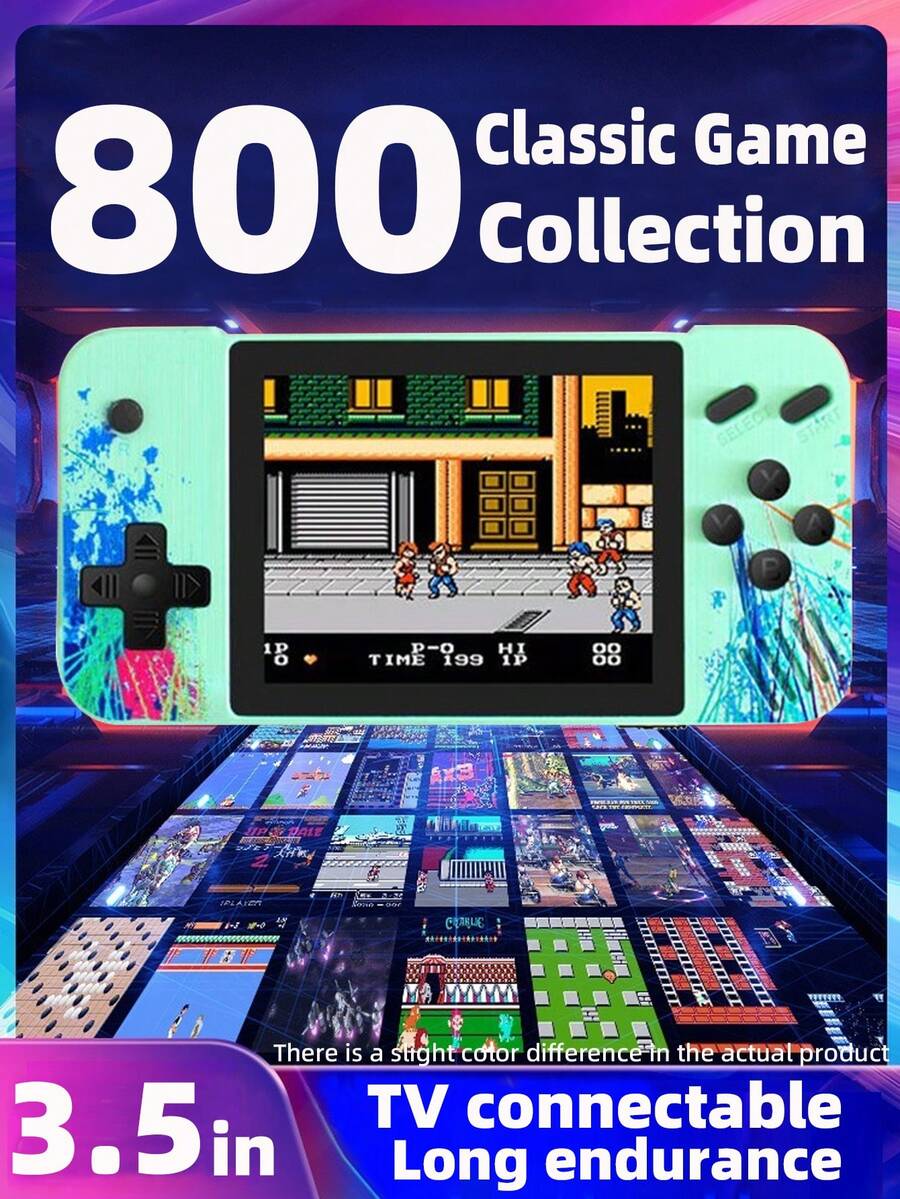 1pc Classic Mini Game Console, Retro Handheld Game Player, Russian ...