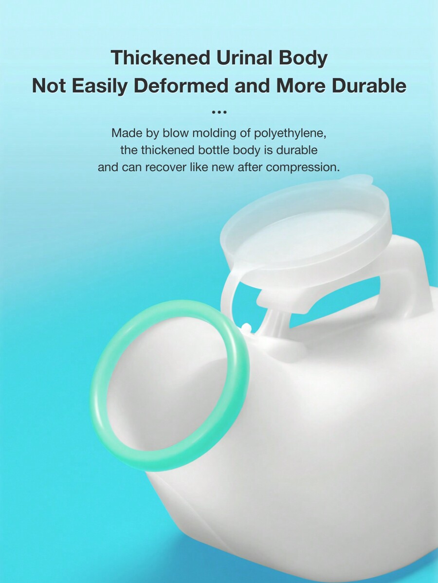 Cofoe 1200ml Portable Urinal Pee Bottle Male Urine Container Outdoor ...