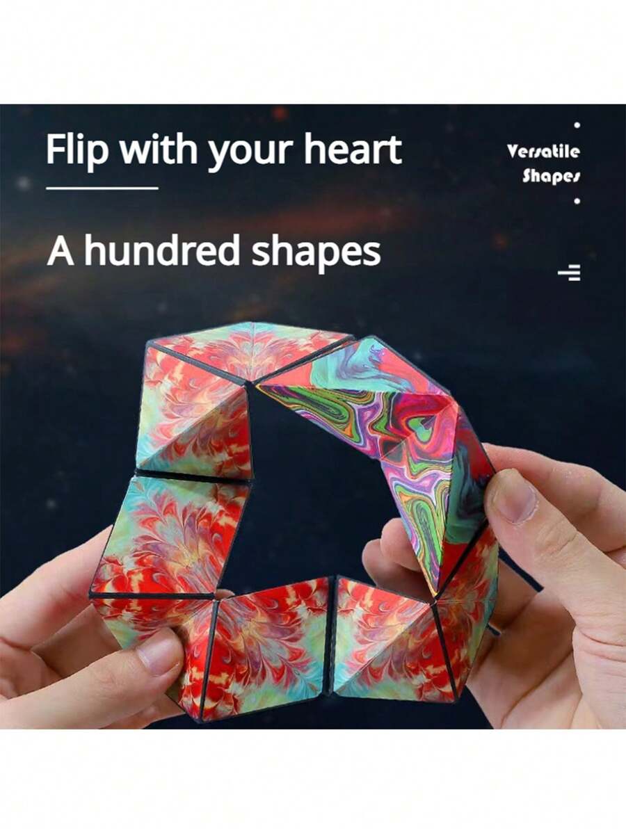 Three-Dimensional Variety Magic Cube Anti Stress Toy Geometry Infinite ...
