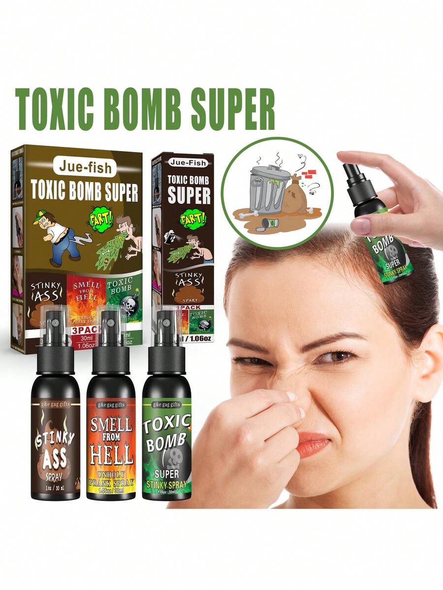 Fart Spray Prank Toy, Entertainment Gag, Smelly Stink - Poop, , And ...