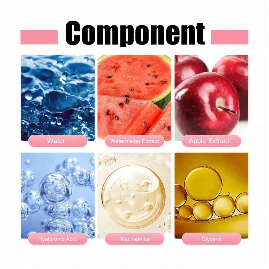 1pc 50ml Hoygi Watermelon Essence Face Cream For Soothing Redness ...