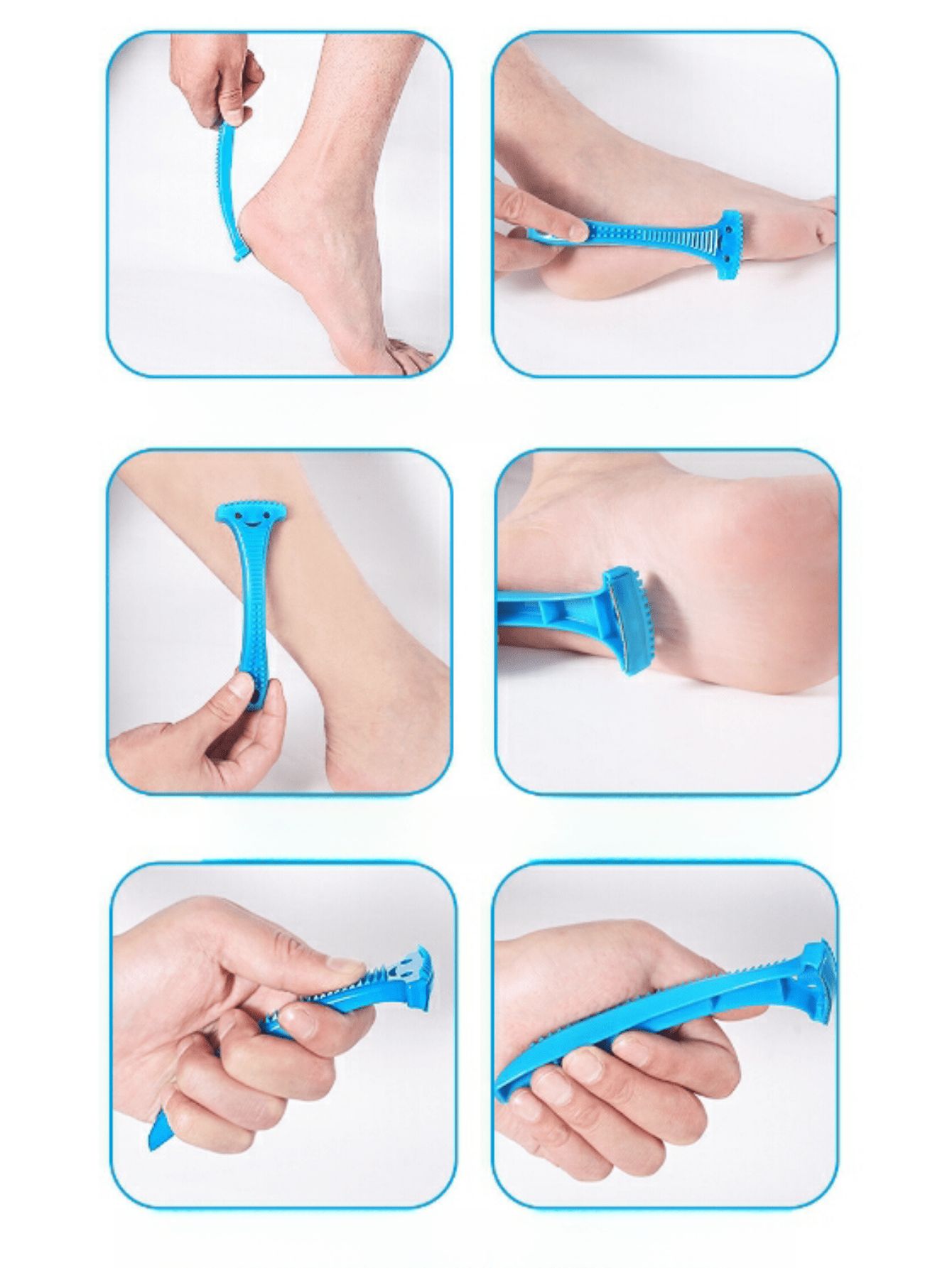 1pc Smiling Foot Care Tool For Removing Dead Skin, Shaving Hair ...