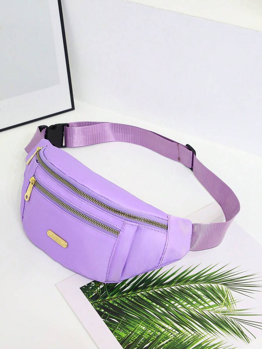 Leisure Waterproof Women's Waist Bag, Shoulder Bag, Chest Bag, Preppy ...