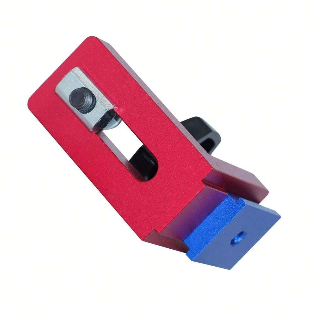 One Piece Red T Slot Stopper Fence Connector Saw Table Sliding Brackets ...