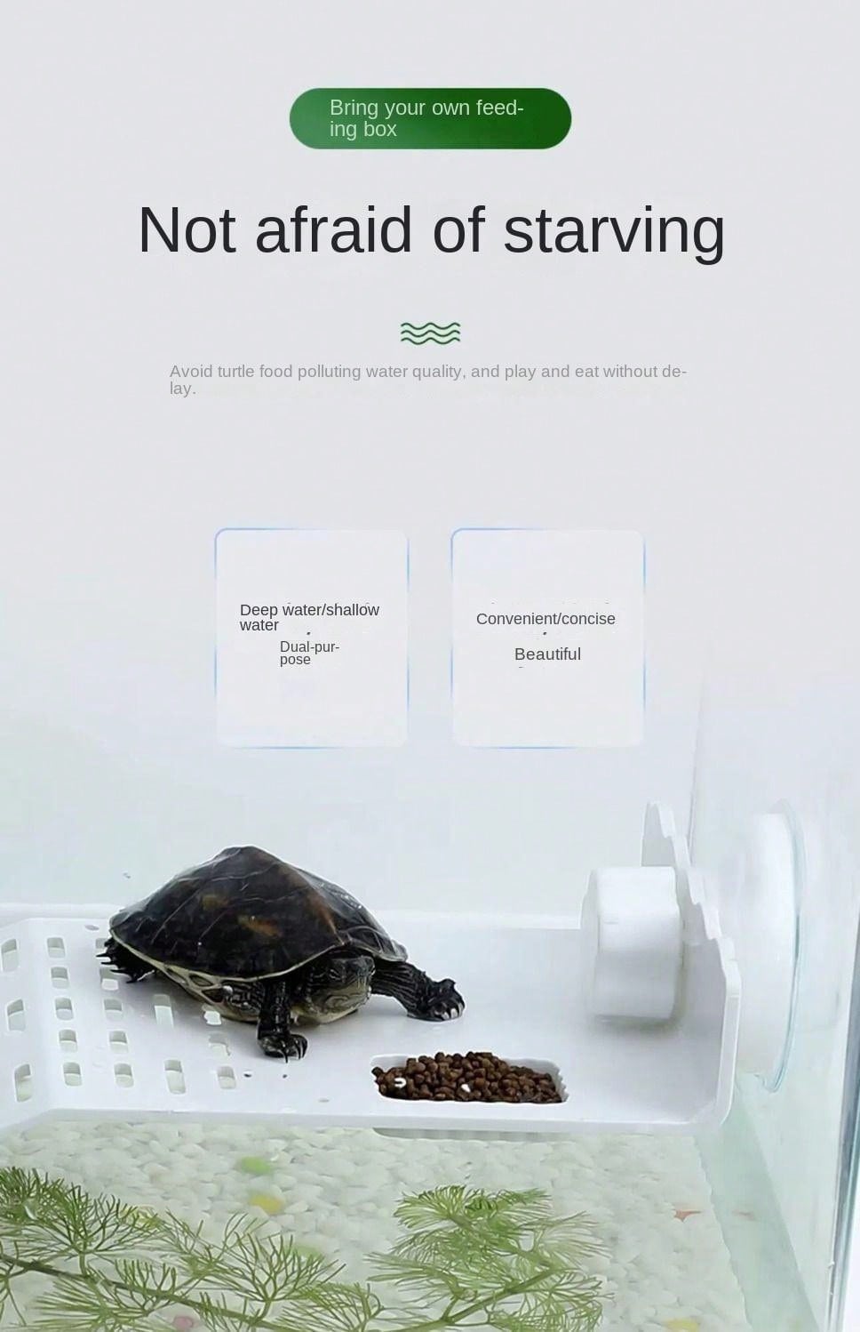 Turtle Basking Platform Climbing Platform Fish Tank Turtle Aquarium ...