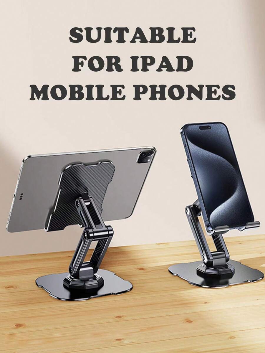 Portable Phone Stand With 360 Degrees Adjustable Ar Axis And Metal Base ...
