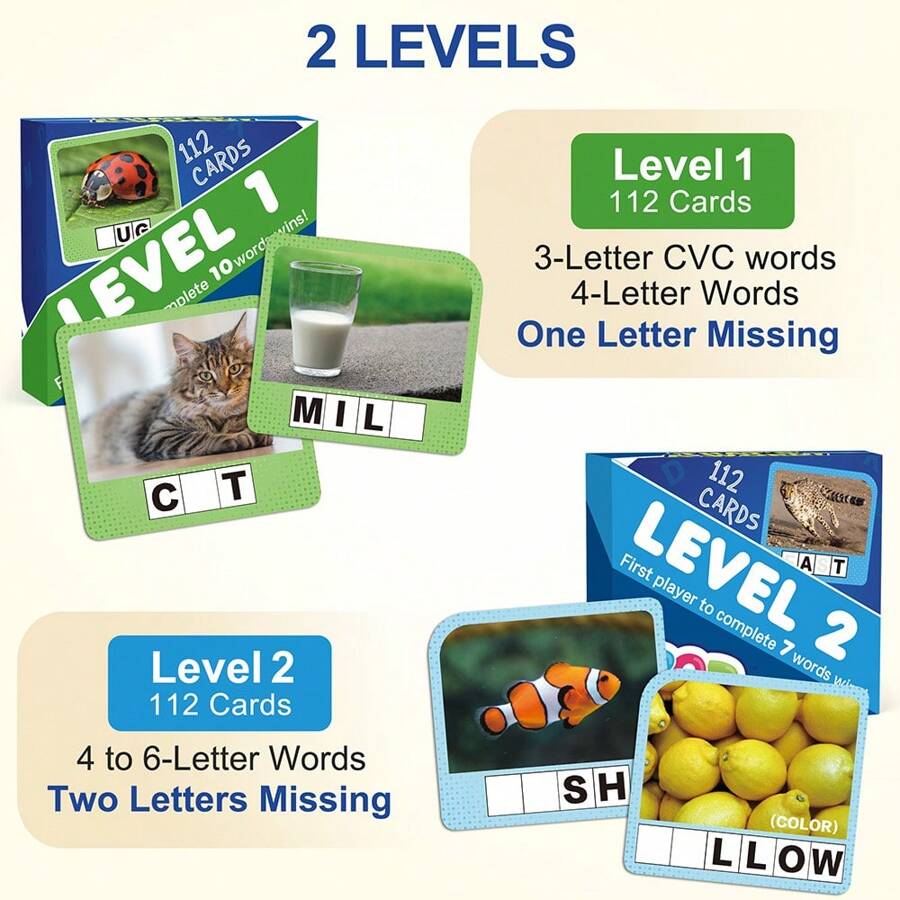 BenBen Spelling Games, CVC Word Games With 224 Sight Words Flashcards ...