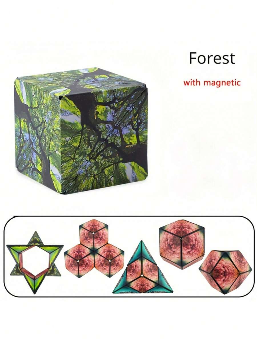 Three-Dimensional Variety Magic Cube Anti Stress Toy Geometry Infinite ...