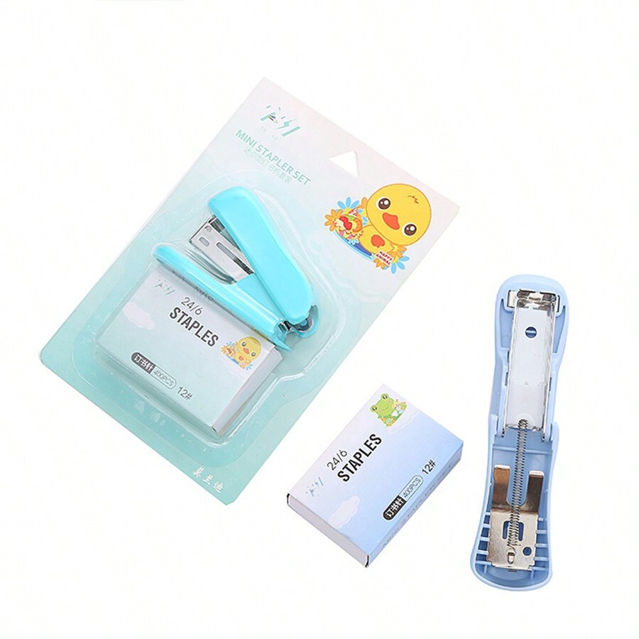 Maurandy Color Stapler Creative Office Stapler Set, Mini Stapler With ...