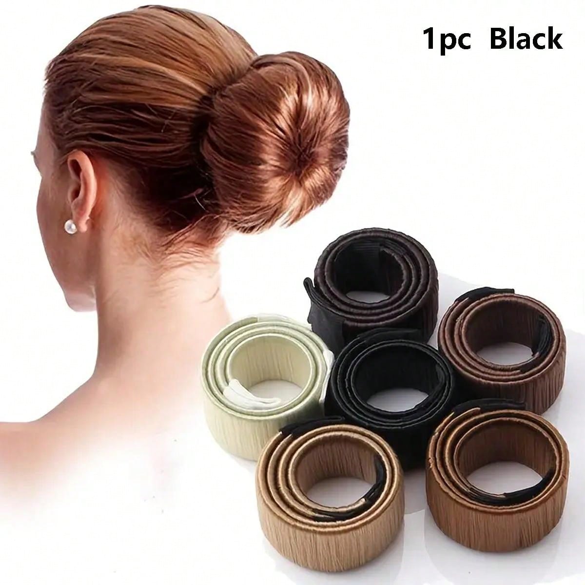 1pc Minimalist Bun Maker Crown Styler Twisted Updo French Curls Magic ...