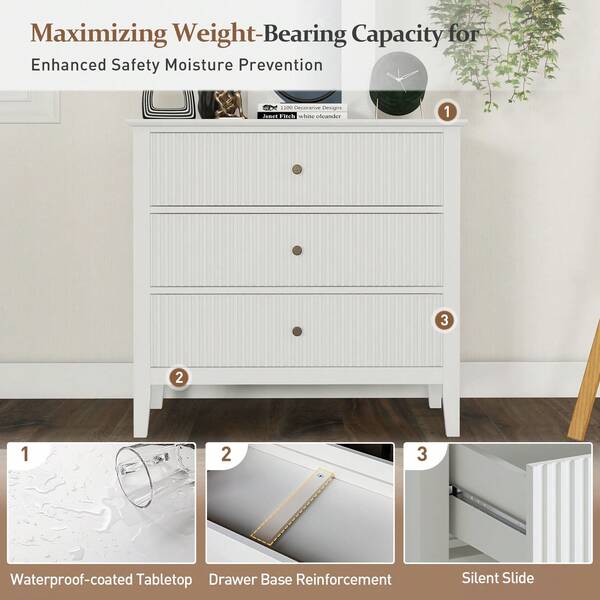 3-Drawer Dresser | SHEIN USA