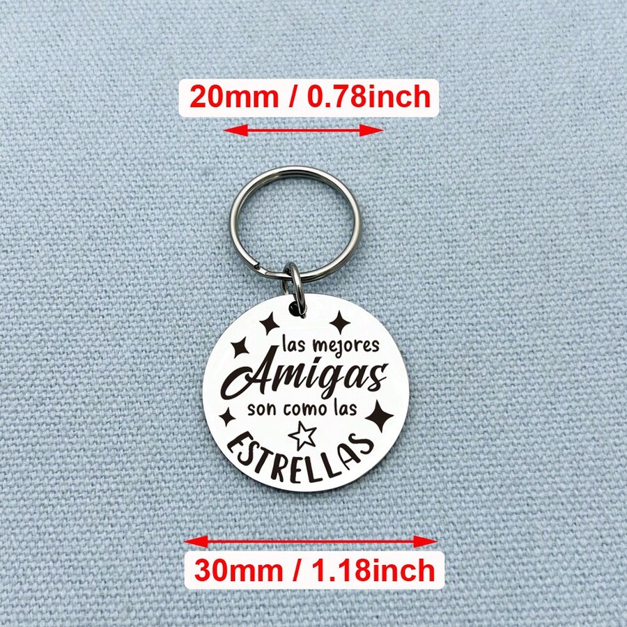 Spanish Best Friend Gifts Keychain Friendship Jewelry Graduation ...