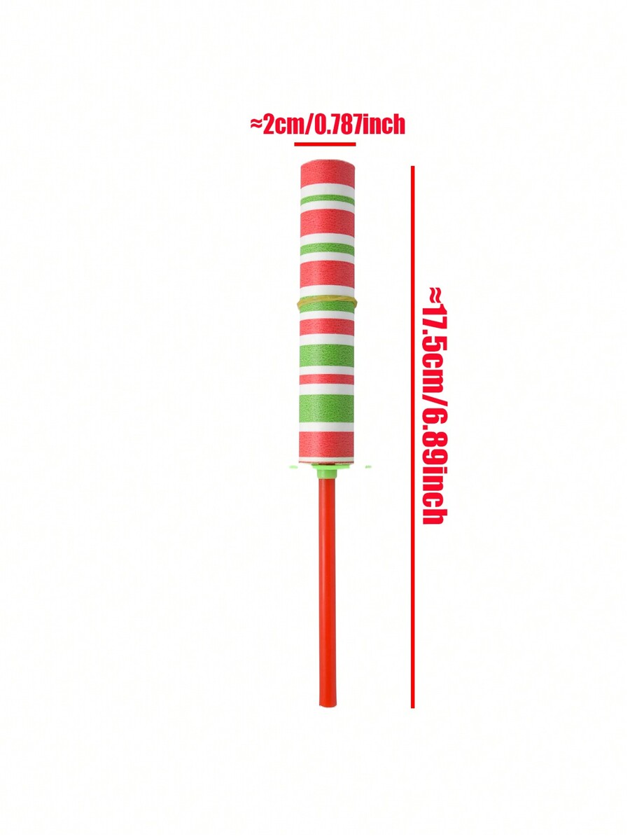 Telescopic Magic Trick Prank Paper Roll Scary Hand Slap Stick For ...