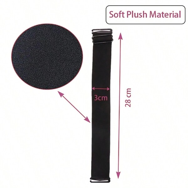 3PCS Wig Elastic Band With Adjustable Buckle To Hold Wig Removable Hair ...