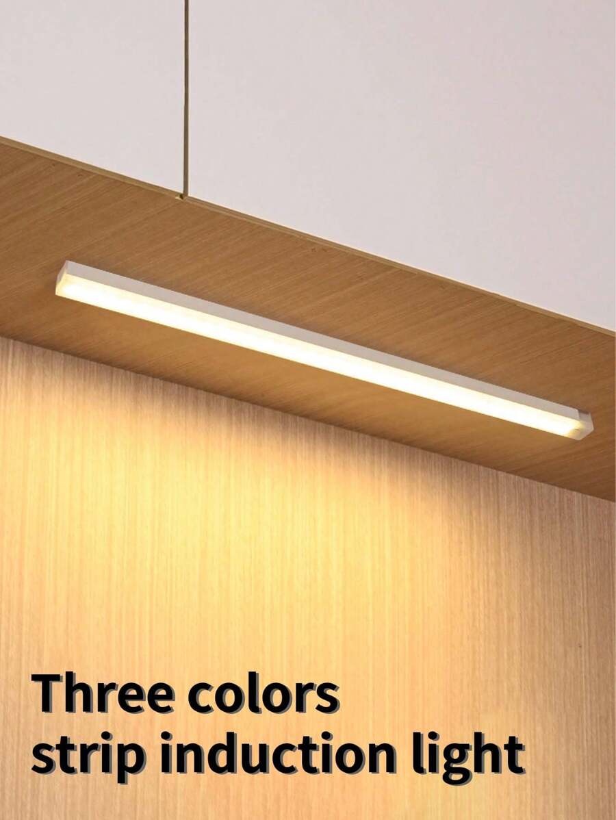 1pc Cabinet Light, Wireless Motion Sensor Led Strip, Rechargeable Night ...