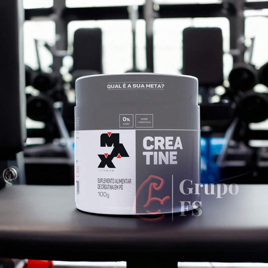 Creatina Max Titanium Pura Monohidratada 100g | SHEIN Brasil