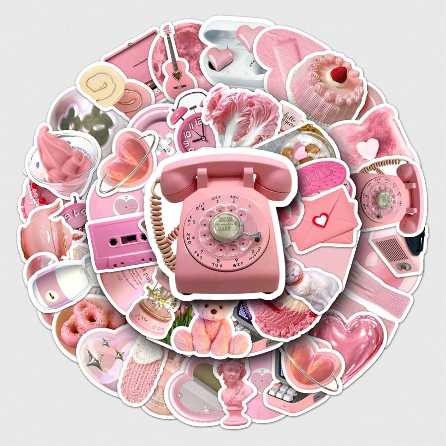 50pcs Cute Stickers, Waterproof Sticker For Kids, Small Stickers For ...