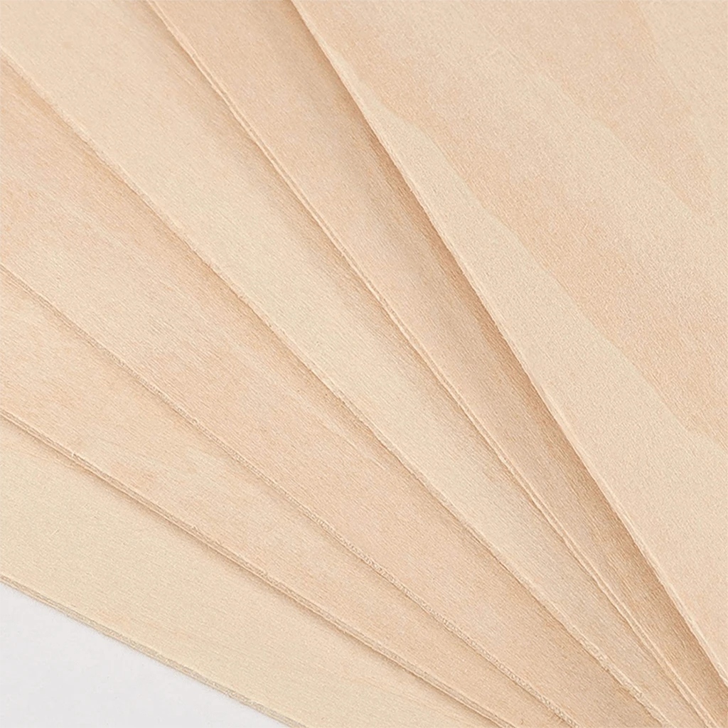 8Pcs Sheets For Crafts-20*30cm - 2mm Thick Plywood Sheets With Smooth ...
