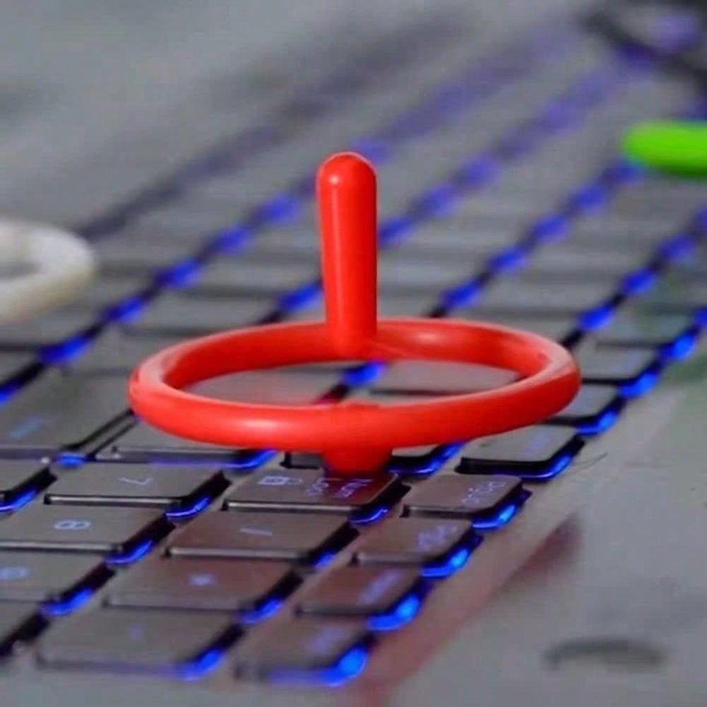 (4pcs) Novel Gyroscope Exclamation Mark Rotator Yonix Spinner Toy ...