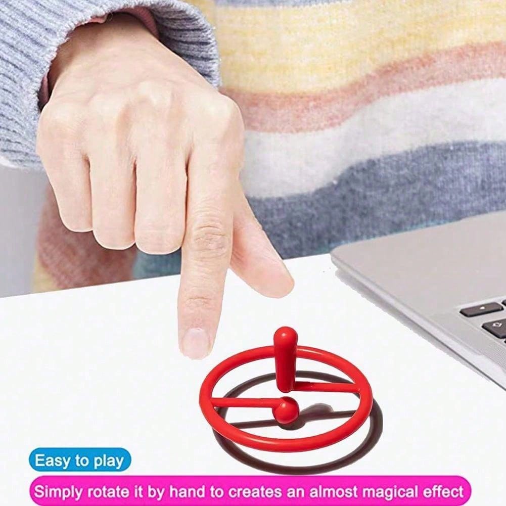 (4pcs) Novel Gyroscope Exclamation Mark Rotator Yonix Spinner Toy ...