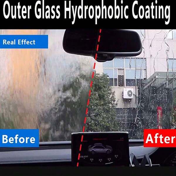 H4Cacle Water Repellent Spray Anti Rain Coating For Car Glass ...