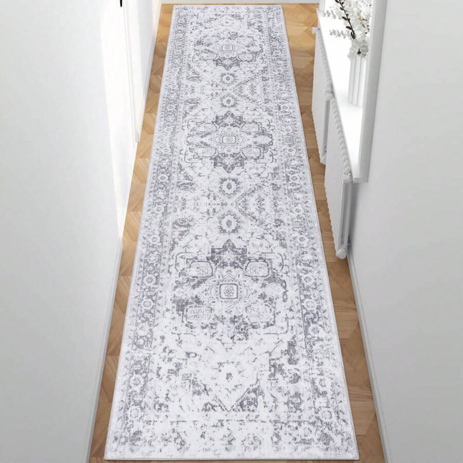 Famibay Carpet Runners Non Slip Hallway Hall Runner Narrow Rugs ...