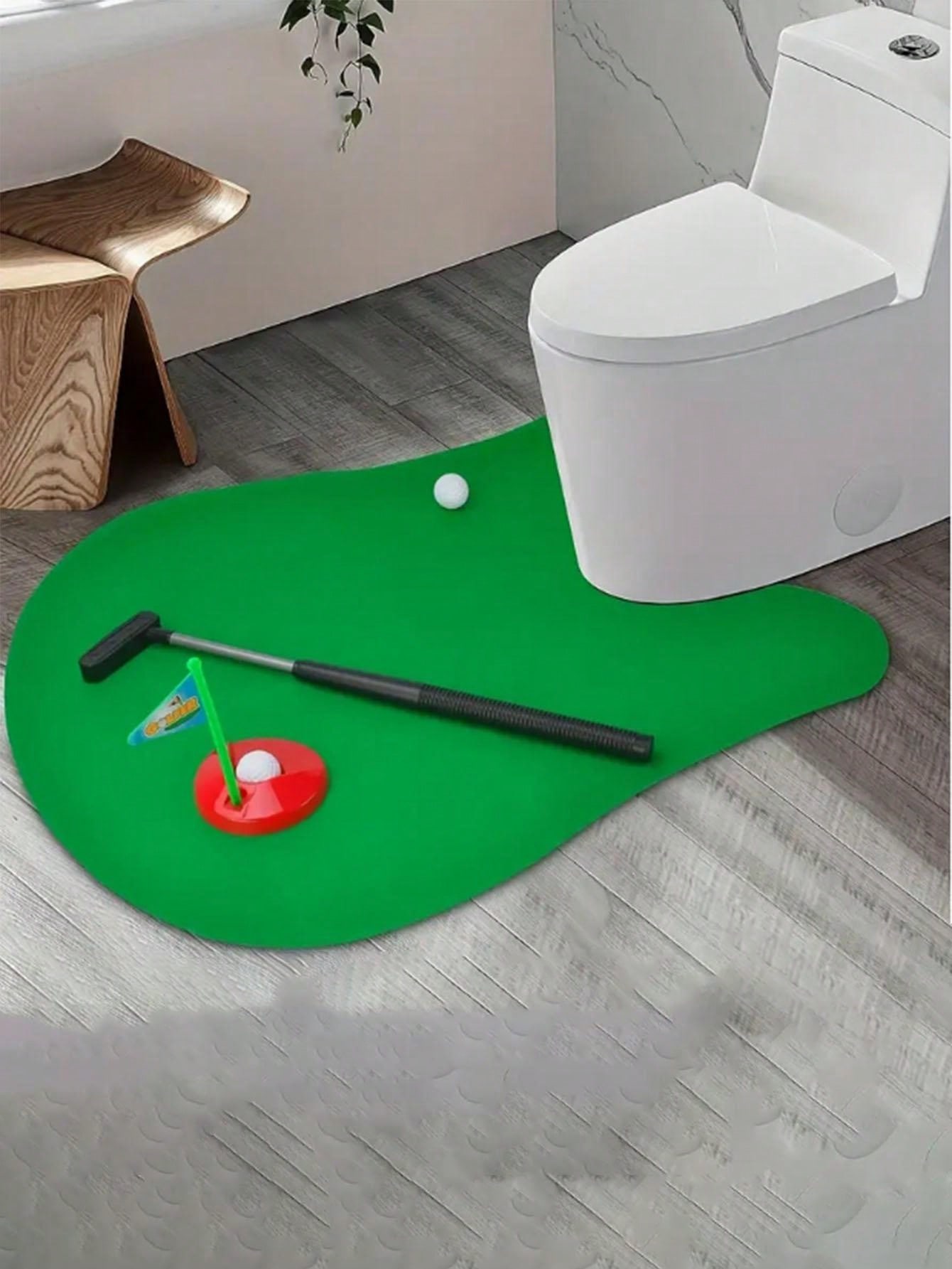 1pc Mini Toilet Golf Game Toy Set,Funny Potty Putter Golf Game,A ...