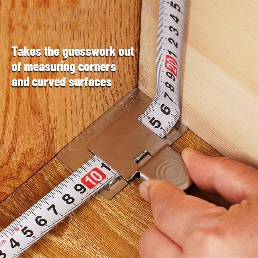 1pc Measuring Clamp With Fixed Scale For Horizontal And Vertical ...