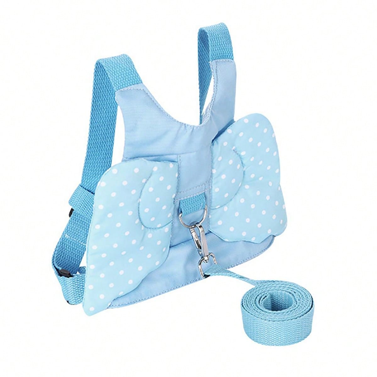 1pc Blue Angel Baby Anti-Lost Safety Harness With Leash, Toddler Anti ...