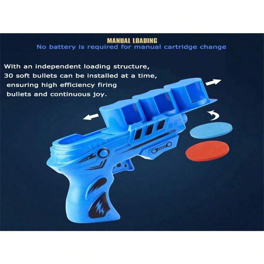 1pc Gun + 25pcs Soft Darts / Shotguns Toy Gun, Lightweight And Easy To ...