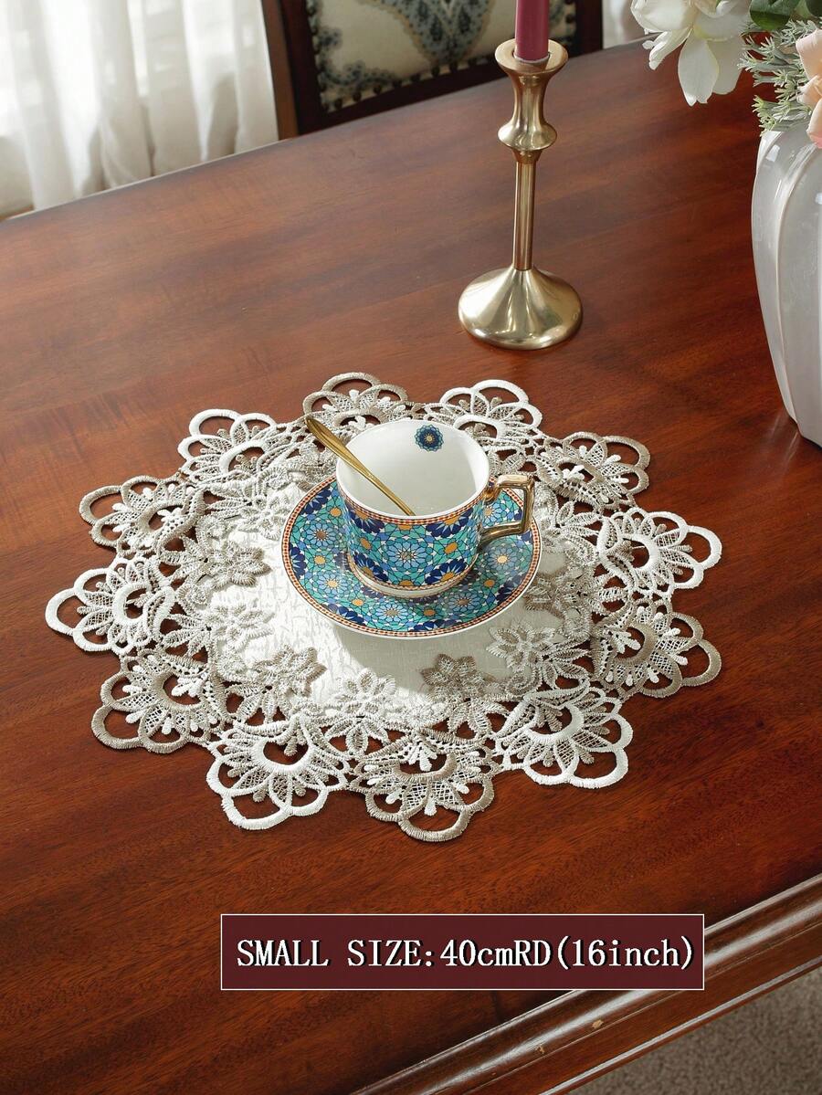 1pc Solid Color Tablecloth, Modern Polyester Table Cover For Kitchen ...