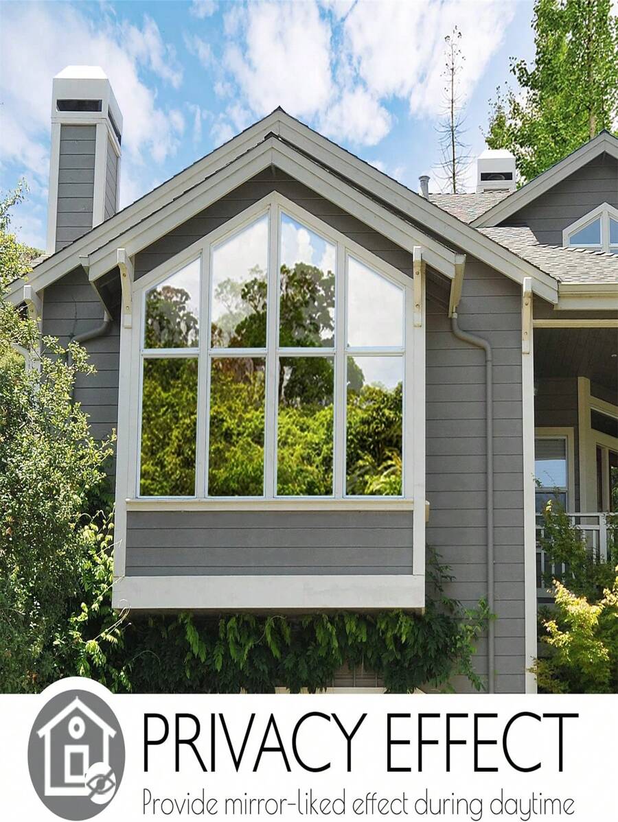 Window Film Privacy One Way Mirror Glass Tint Heat Control Sun UV ...