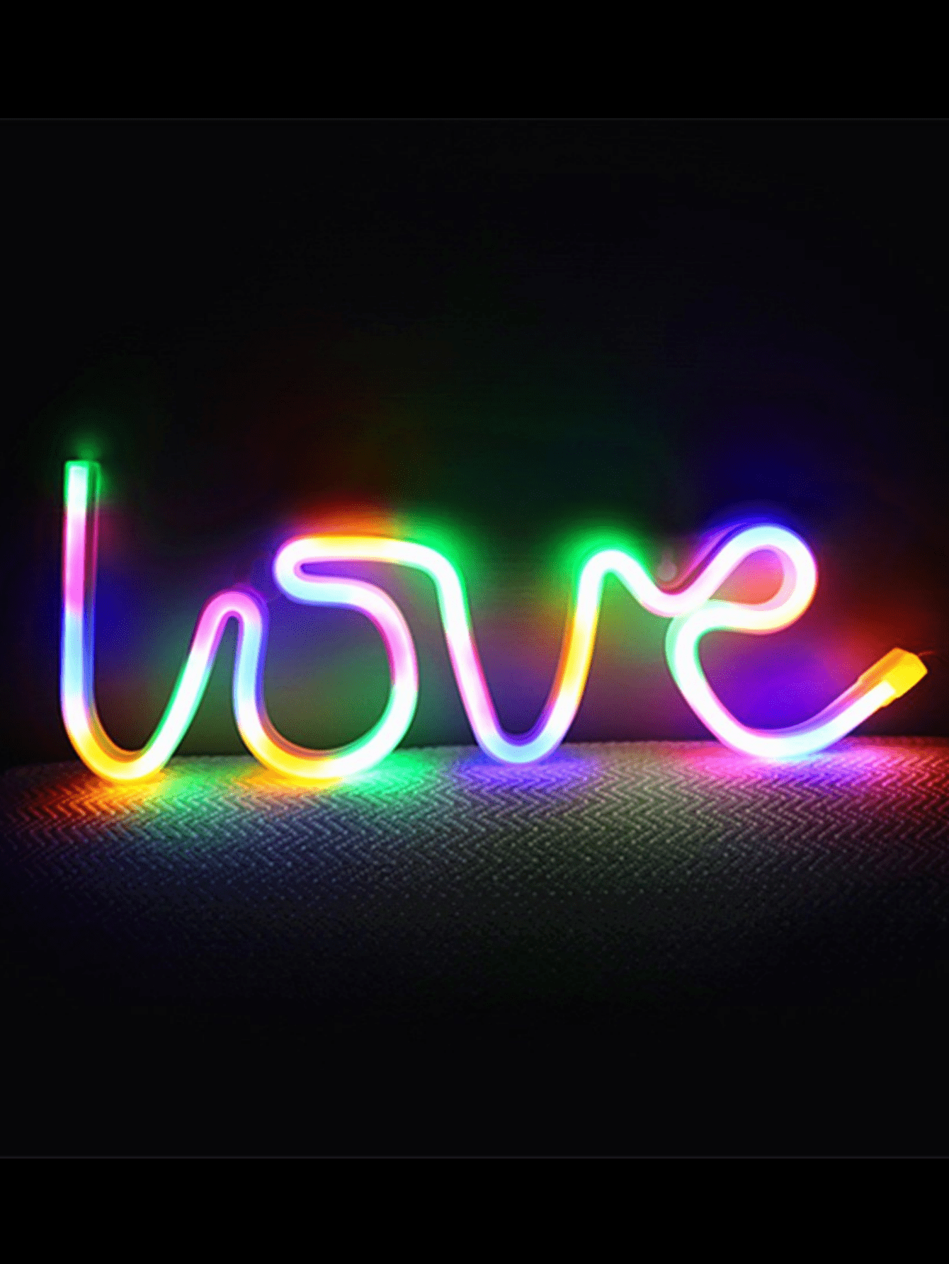 1pc Love Shaped Neon Light | SHEIN UK