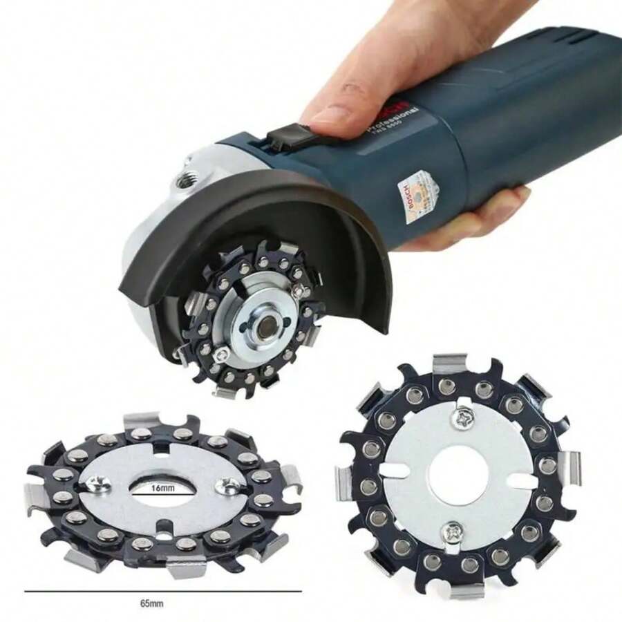 Wood Carving Cutting Disc For Angle Grinder Woodworking Chain Plate ...