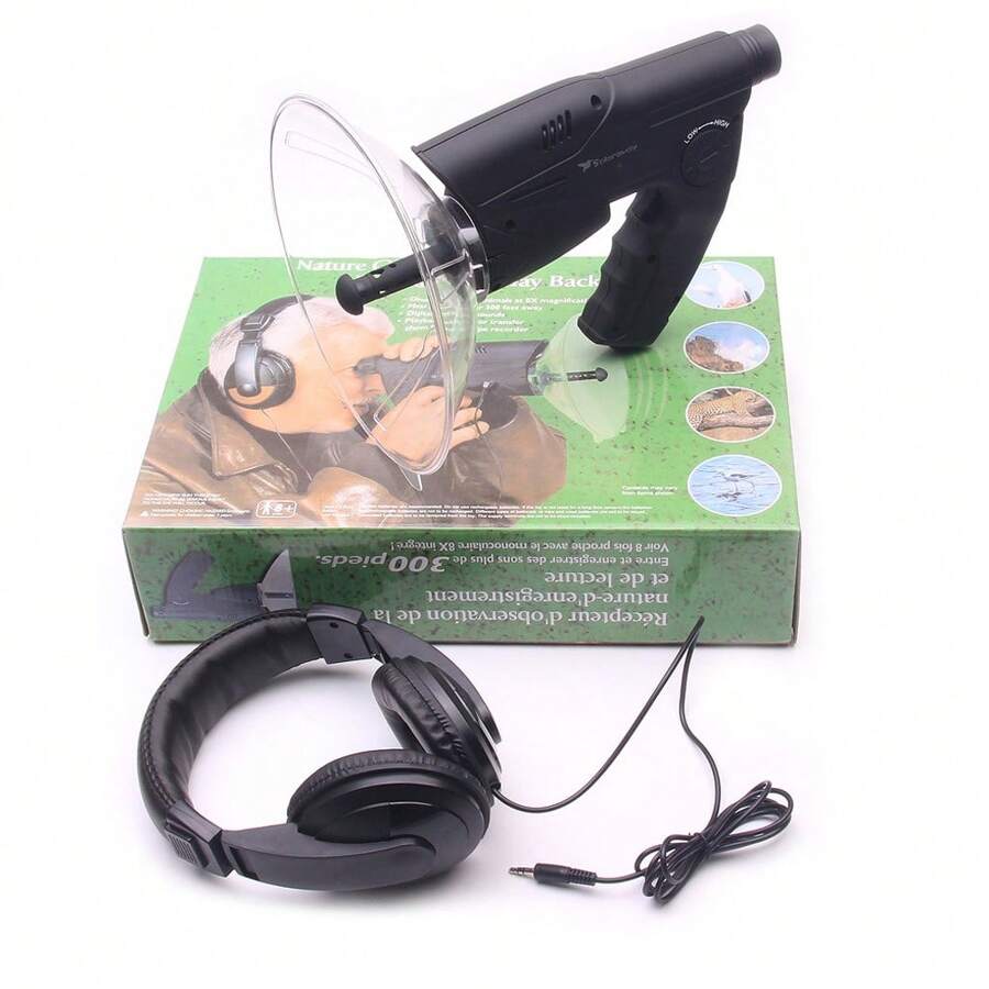 1 Set Peacock Fish Outdoor Listening Device With High Decibel Amplifier ...